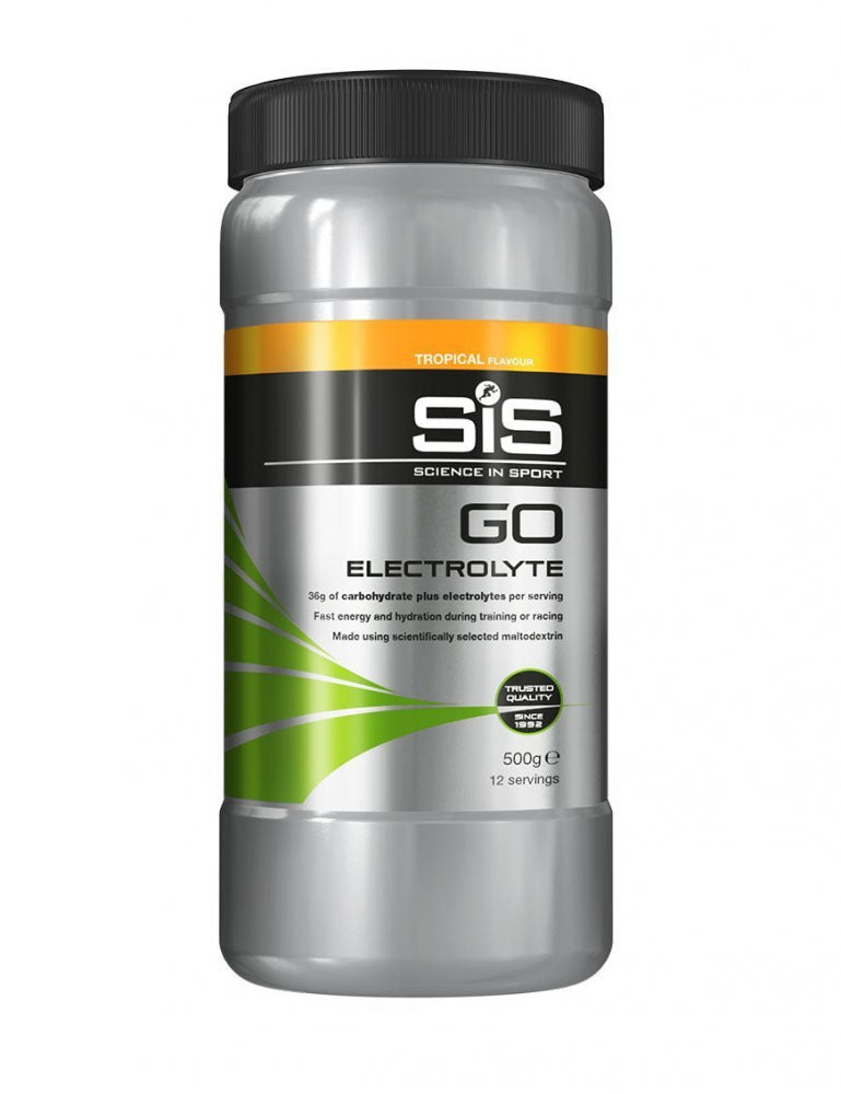 Science in Sport GO Electrolyte Powder 500g - Tropical | Ivanhoe Cycles