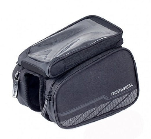 Roswheel Side Pockets Top Tube Phone Holder | Ivanhoe Cycles