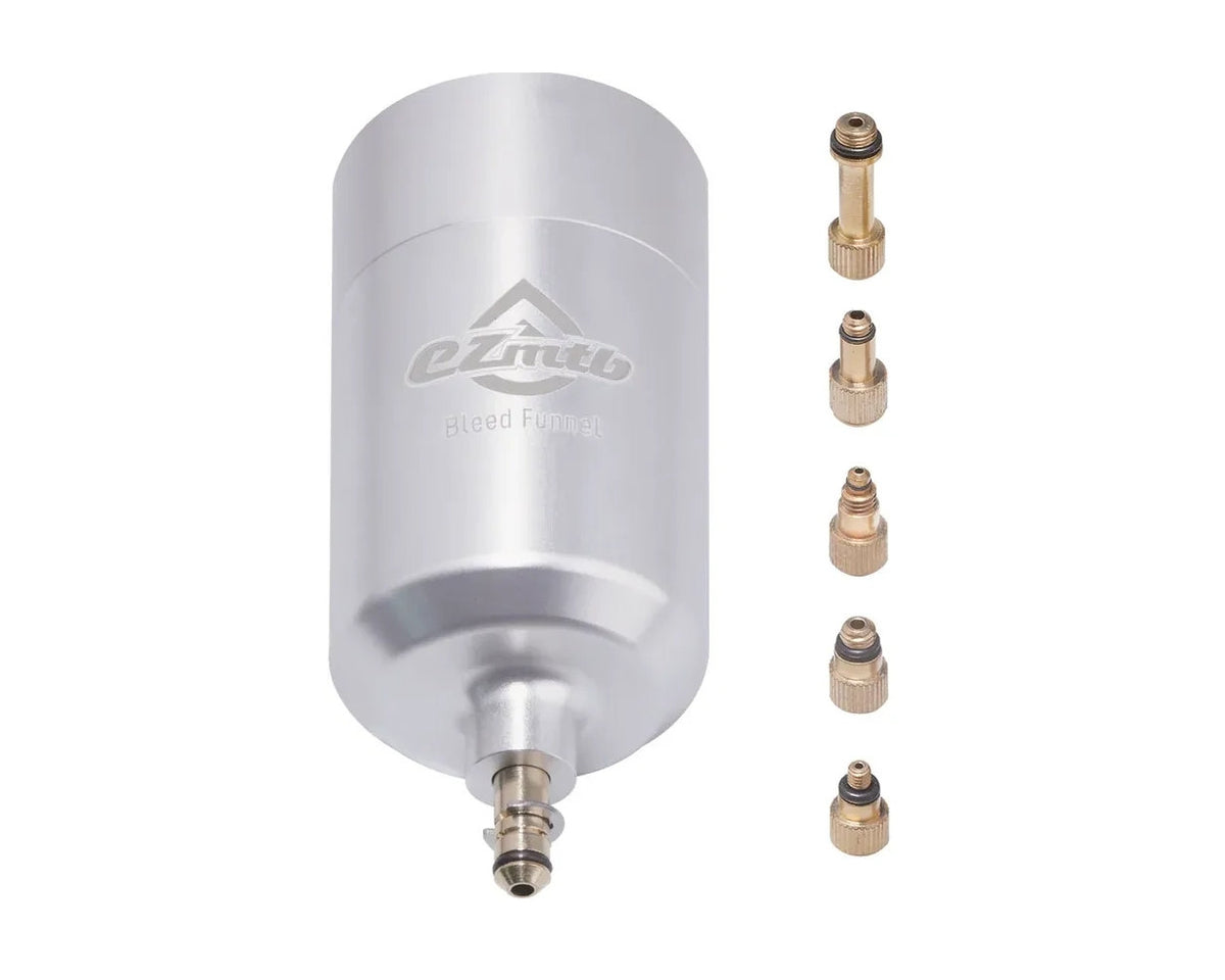 EZMTB Pro Metal Funnel - 5 Adapters Kit | Ivanhoe Cycles