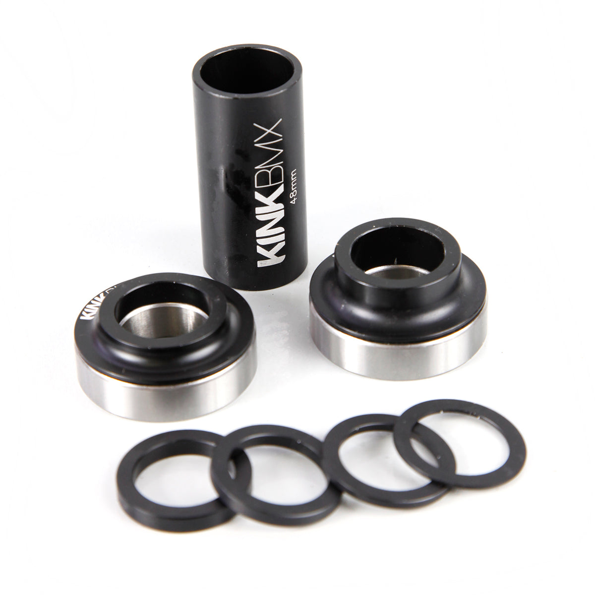 Kink BMX Spanish Bottom Bracket 22mm Black | Ivanhoe Cycles