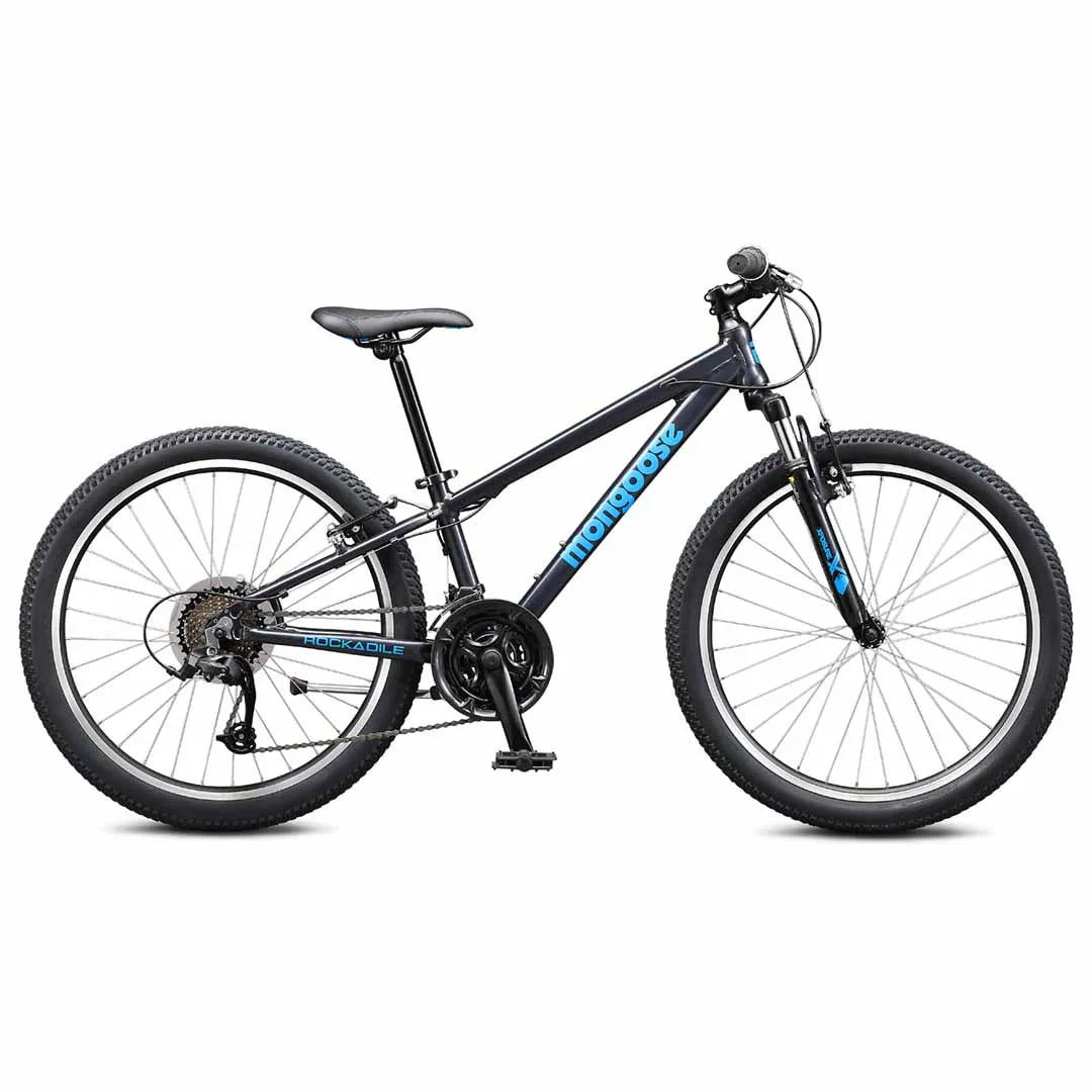Mongoose Rockadile 24 Boys (2025) | 24-inch Bike – Ivanhoe Cycles