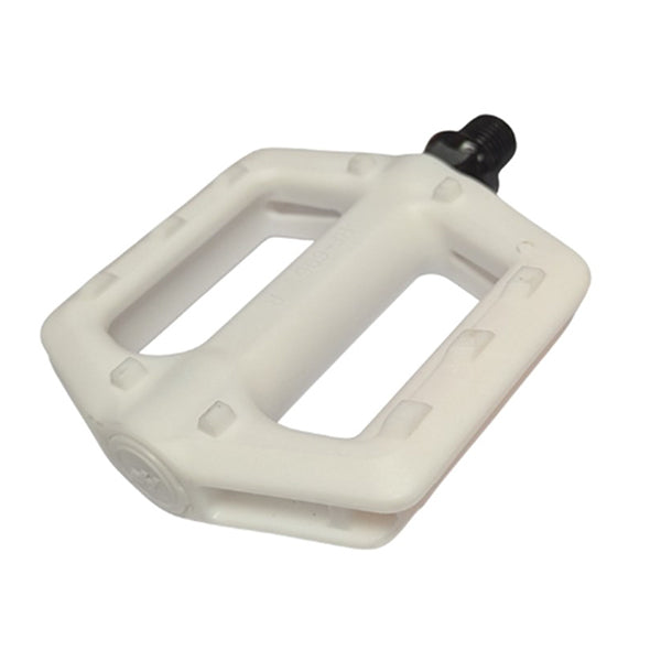 QBP Kids Pedals 1/2" White 80x85mm – Ivanhoe Cycles