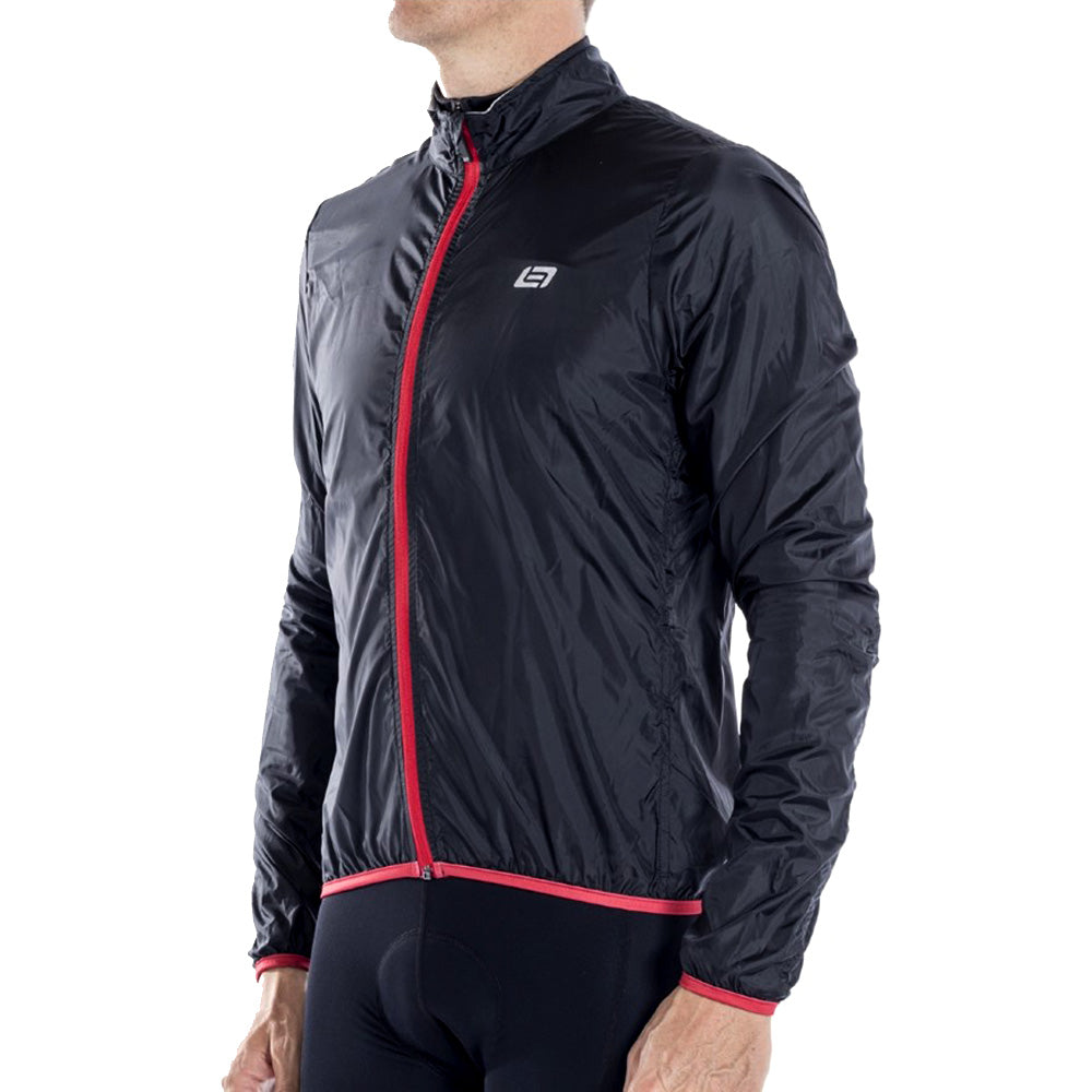 Bellwether Velocity Ultralight Jacket - Black/Red – Ivanhoe Cycles