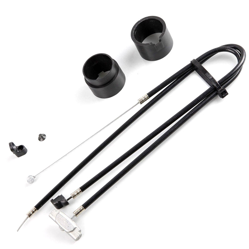 KHE AFFIX Rotor Set 428mm BMX Gyro Detangler - Black | Ivanhoe Cycles