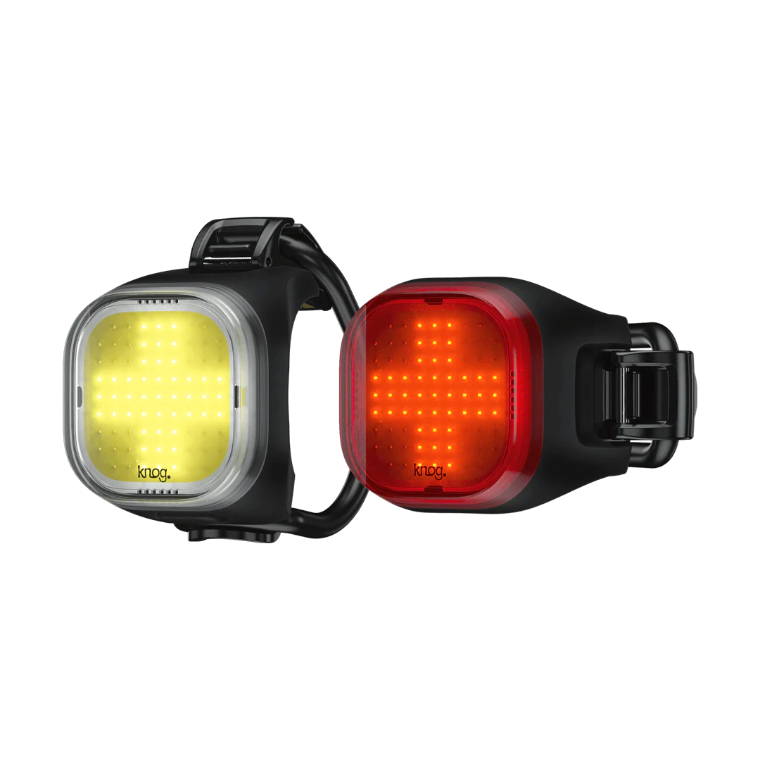 Knog Blinder Mini Bike Light Set - Cross | Bike Lights – Ivanhoe Cycles