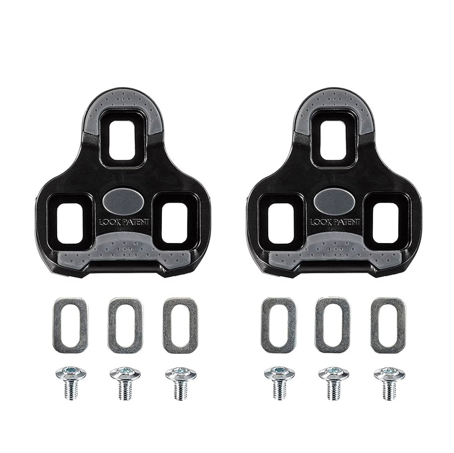 Look Keo Grip Cleats - 0 Degree Float (Black) | Ivanhoe Cycles