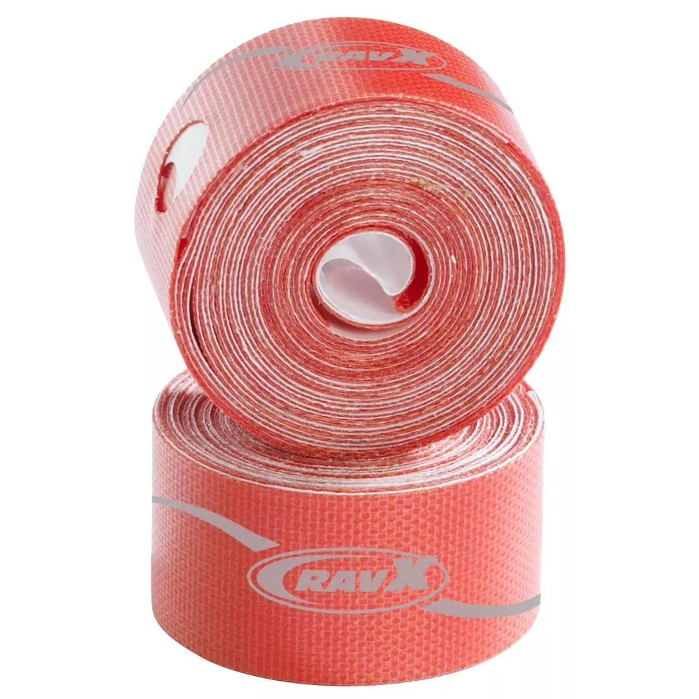 RavX Adhesive Rim Tape Road/MTB 18mm Red | Ivanhoe Cycles