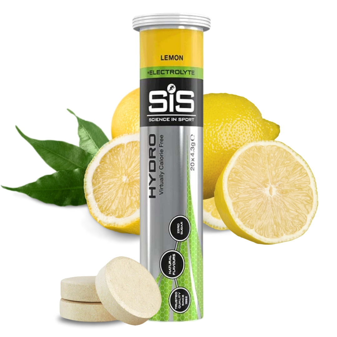 Science in Sport GO Hydro Tablets 20pk - Lemon | Ivanhoe Cycles