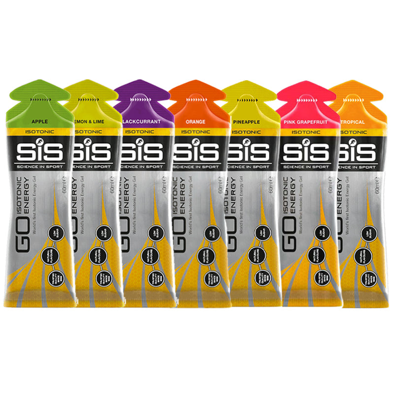 Science in Sport Go Isotonic Energy Gels Variety 7 Pack – Ivanhoe Cycles