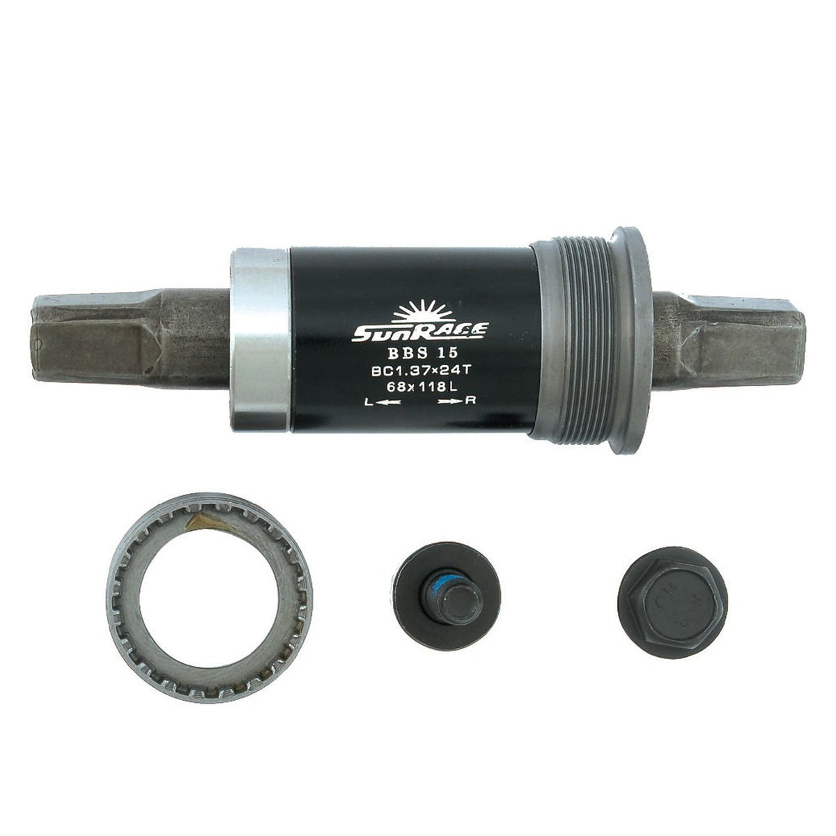 Bottom Bracket Sunrace BBS15 Square Taper 68x107mm | Ivanhoe Cycles