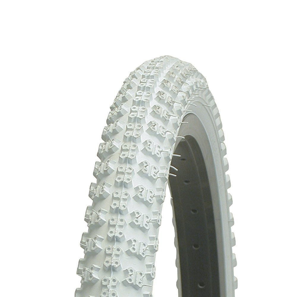 Duro Knobby Kids Bike Tyre 16 x 2.125 White | Ivanhoe Cycles